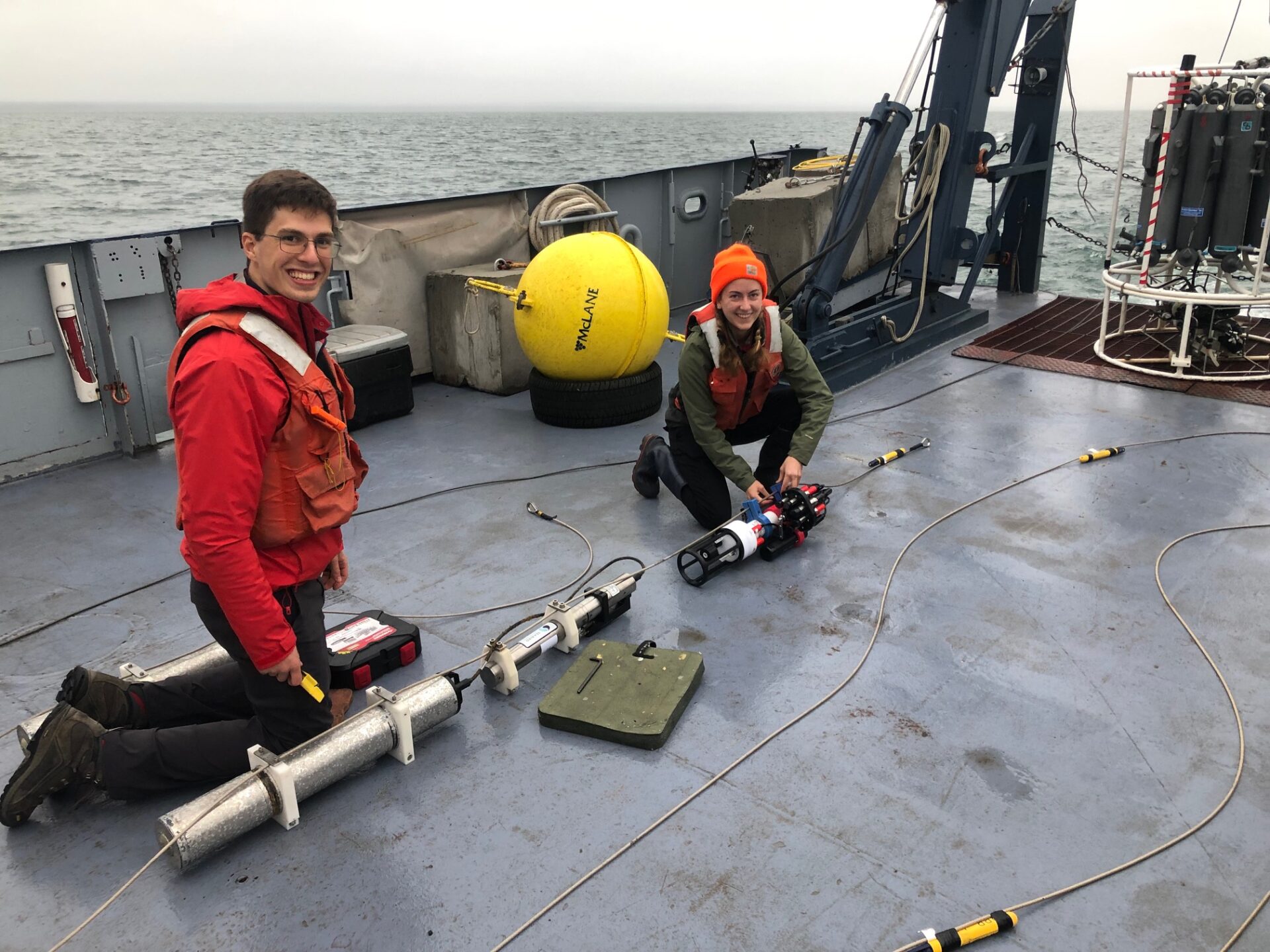 Year-round moorings offer a glimpse at the winter life of Lake Superior ...